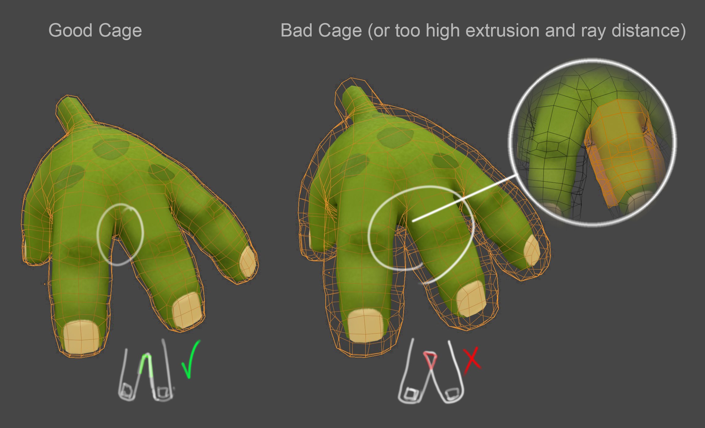 what causes these patches when I bake Normals onto a low poly object : r/blenderhelp